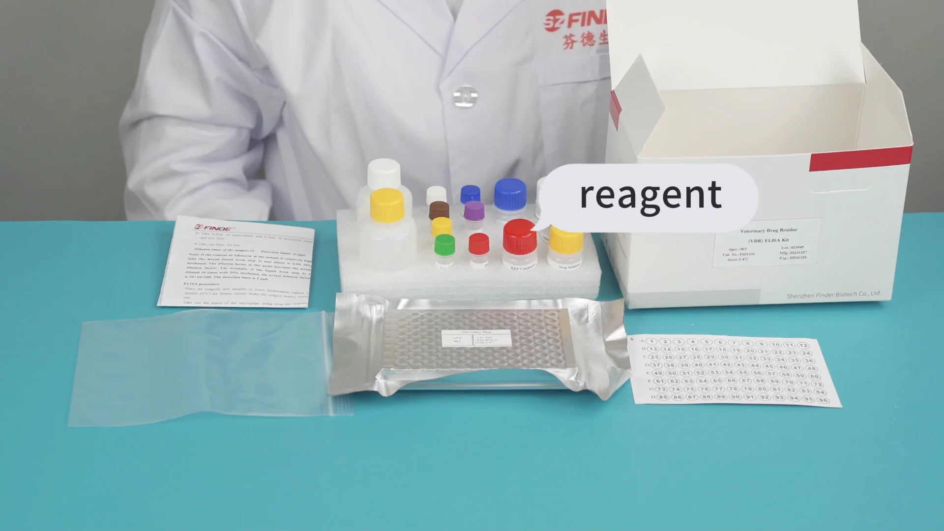 Accurate Rapid Phenethylamine A (phe A) Elisa Test Kit Quantitative ...