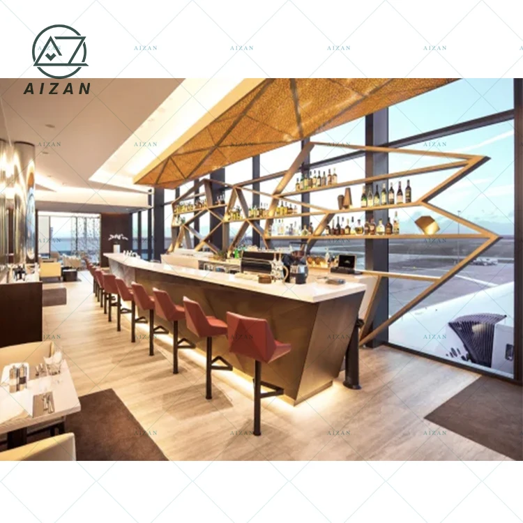 Luxury LED Bar Counter - Modern Design for VIP Lounges