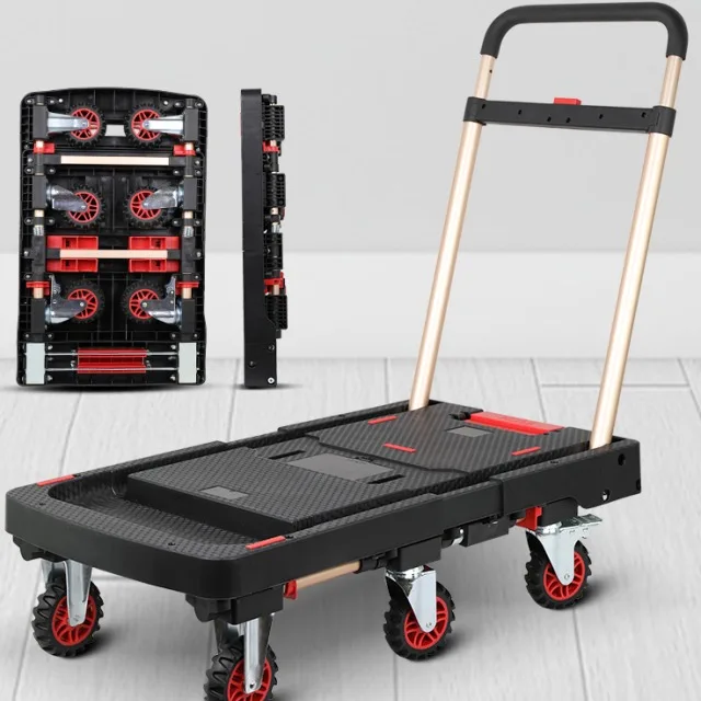 Foldable Platform Handtruck Material Handling Trolley Carrito De ...