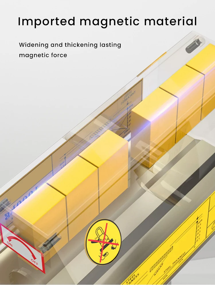 Industrial Electro Magnetic Lifter Remote Control Crane Lifting Magnet ...