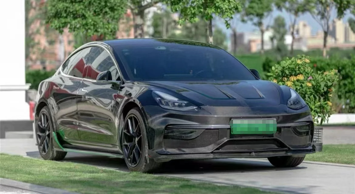 High Quality Pp Body Kit For Tesla Model 3 Upgrade Acp Style Body Kits ...