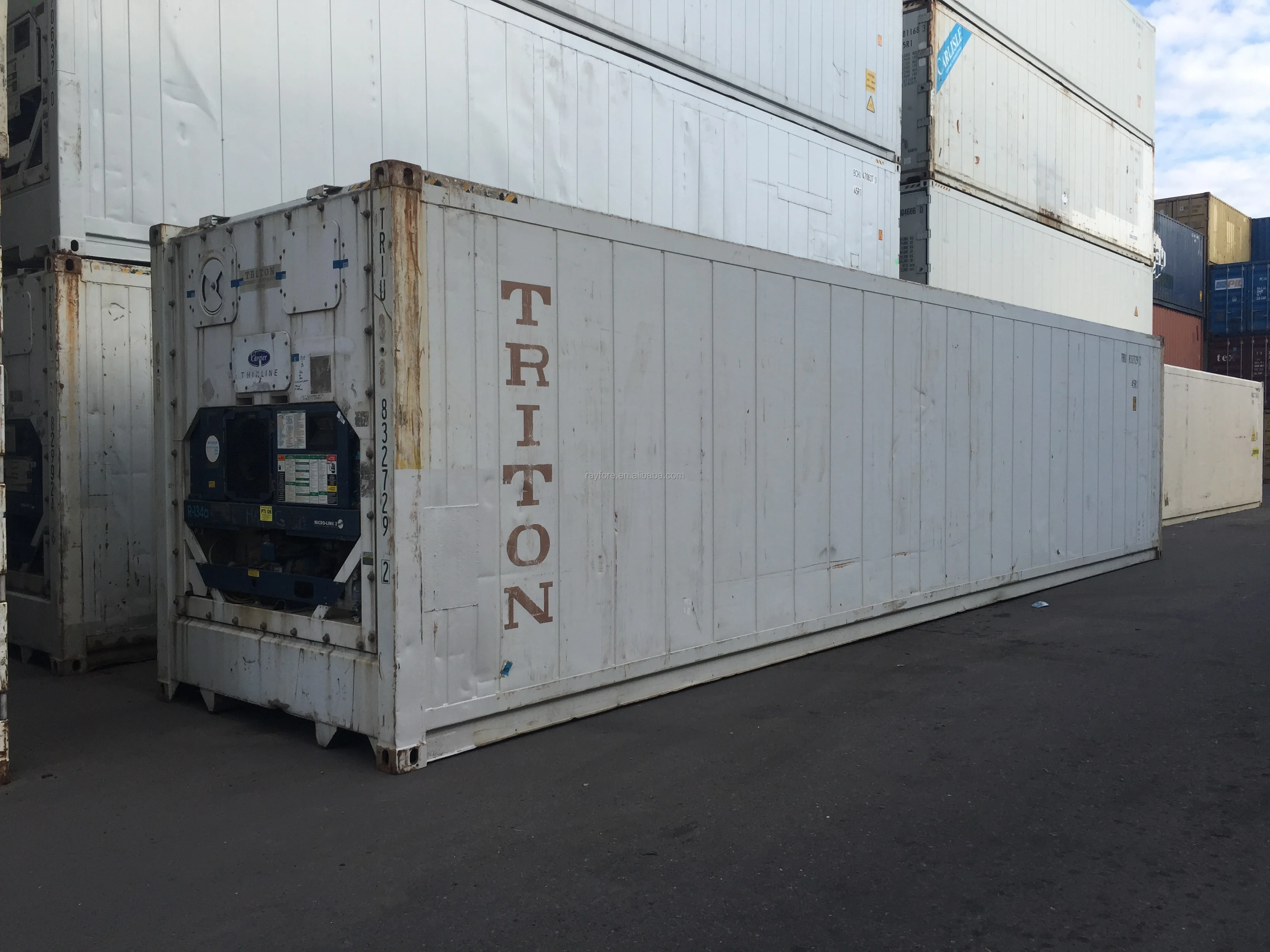 Used New Shipping Containers 20ft 40ft Refrigerated Container Freezer Container - Buy 20ft 40ft ...