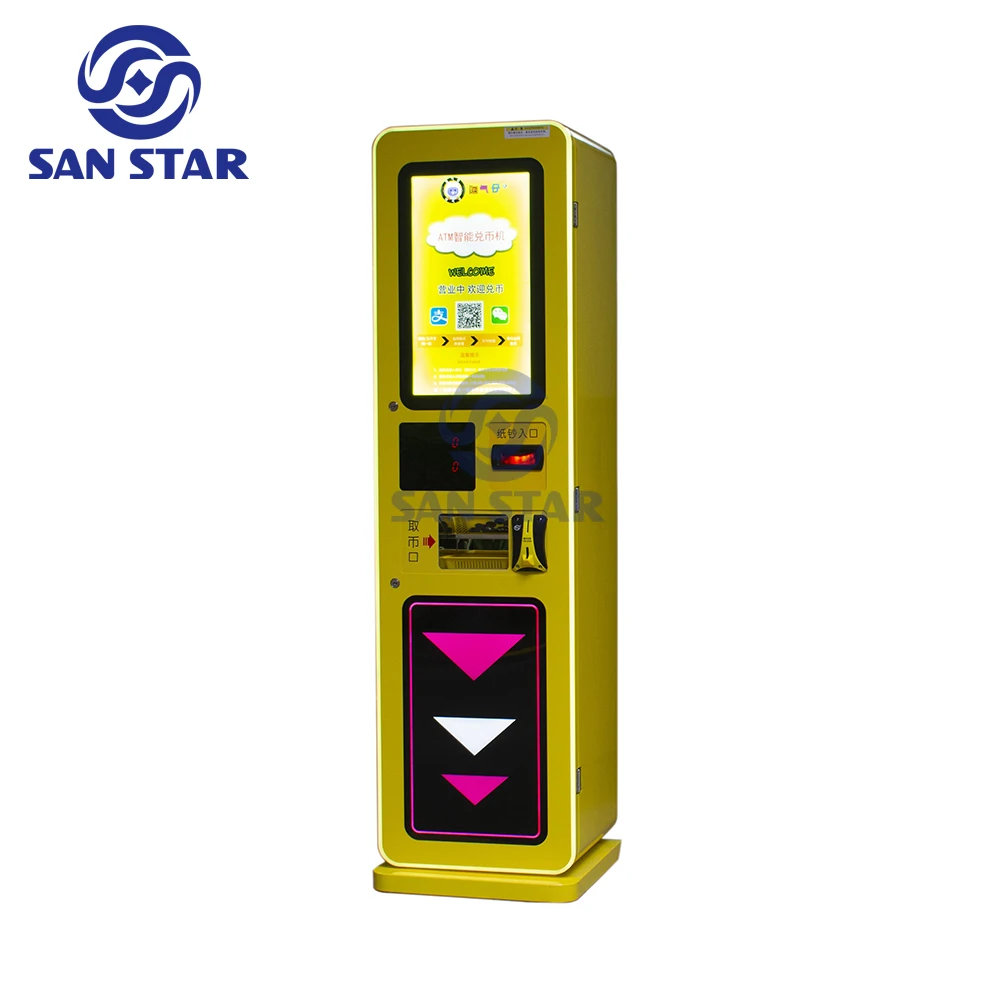 Bill to Coin Changer for Boxing Machine Bill Exchange Coin Token Money ...