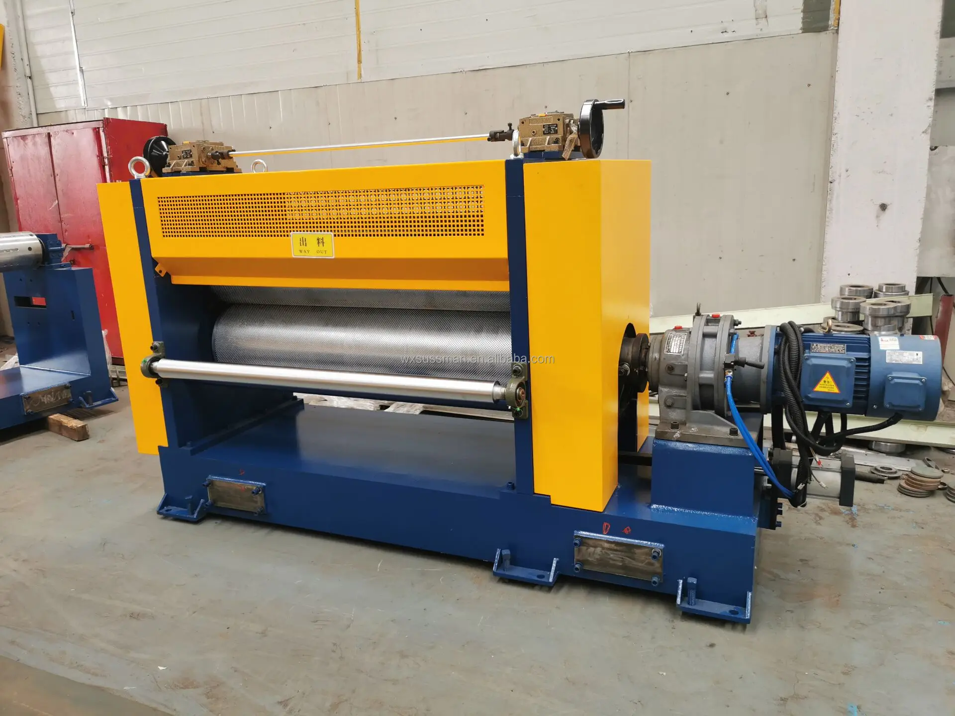 Stainless Steel Sheet Checkered Plate Metal Embossing Machine