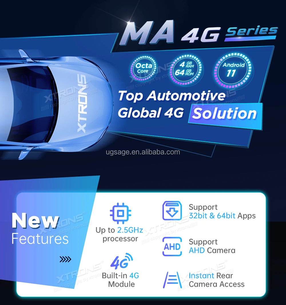 Xtrons 9 Inch Touch Screen Android Car Video Player For Mercedes-benz E ...