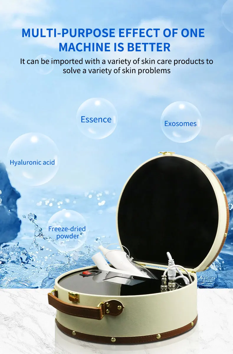 Mts Non Invasive Microneedle Hydro Light Instrument For Rf Needle Free ...