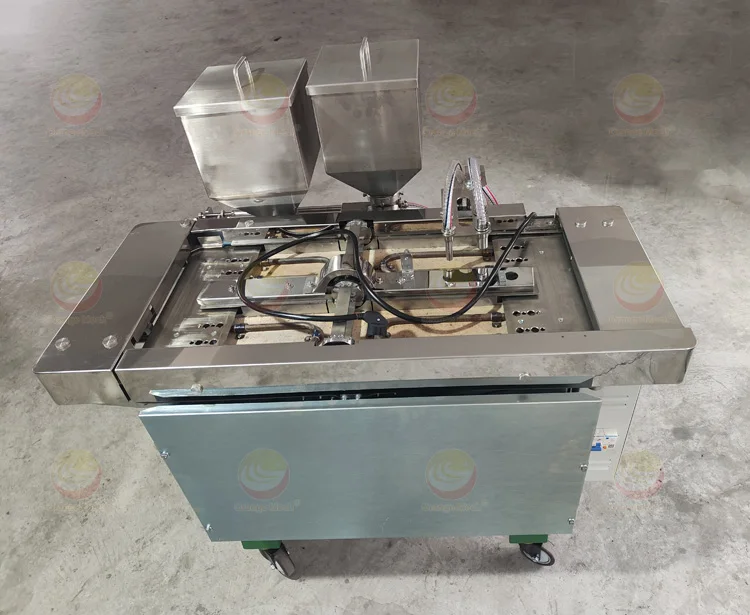 Electrical Korean Delimanjoo Automatic Stuffing Mini Fish Cake Make ...