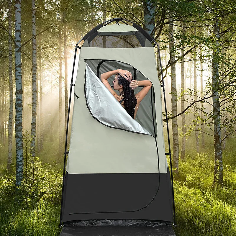 Dressing Changing Room Rain Shelter Portable Outdoor Bathroom Bubble ...