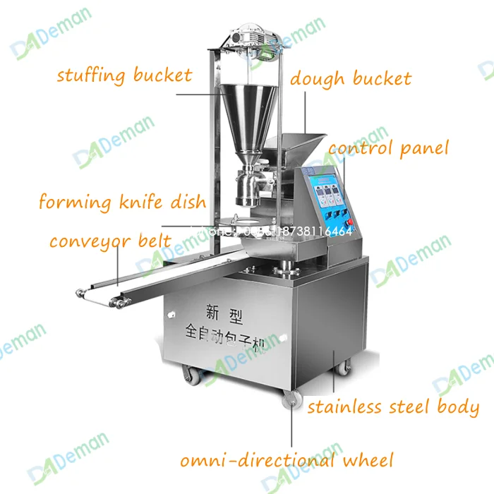 30g Pork Hum Bao Siopao Machine - Efficient Steamed Bun Maker