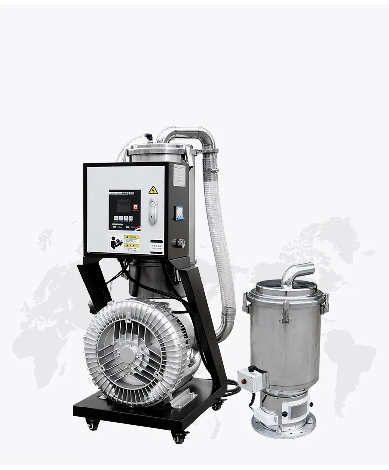 Auto Loader Plastic Pellets Vacuum Auto Hopper Loader For Plastic Resin ...