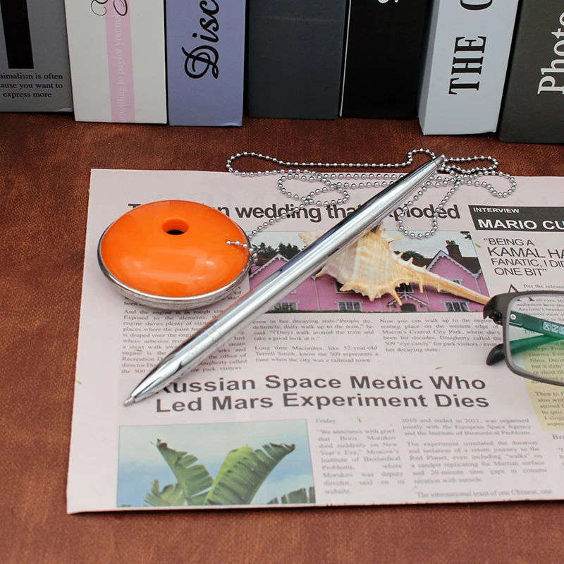 Bank Table Pen Desk Chain Pen Cord Pen Case - Buy Desk Pen,Desk Pen ...