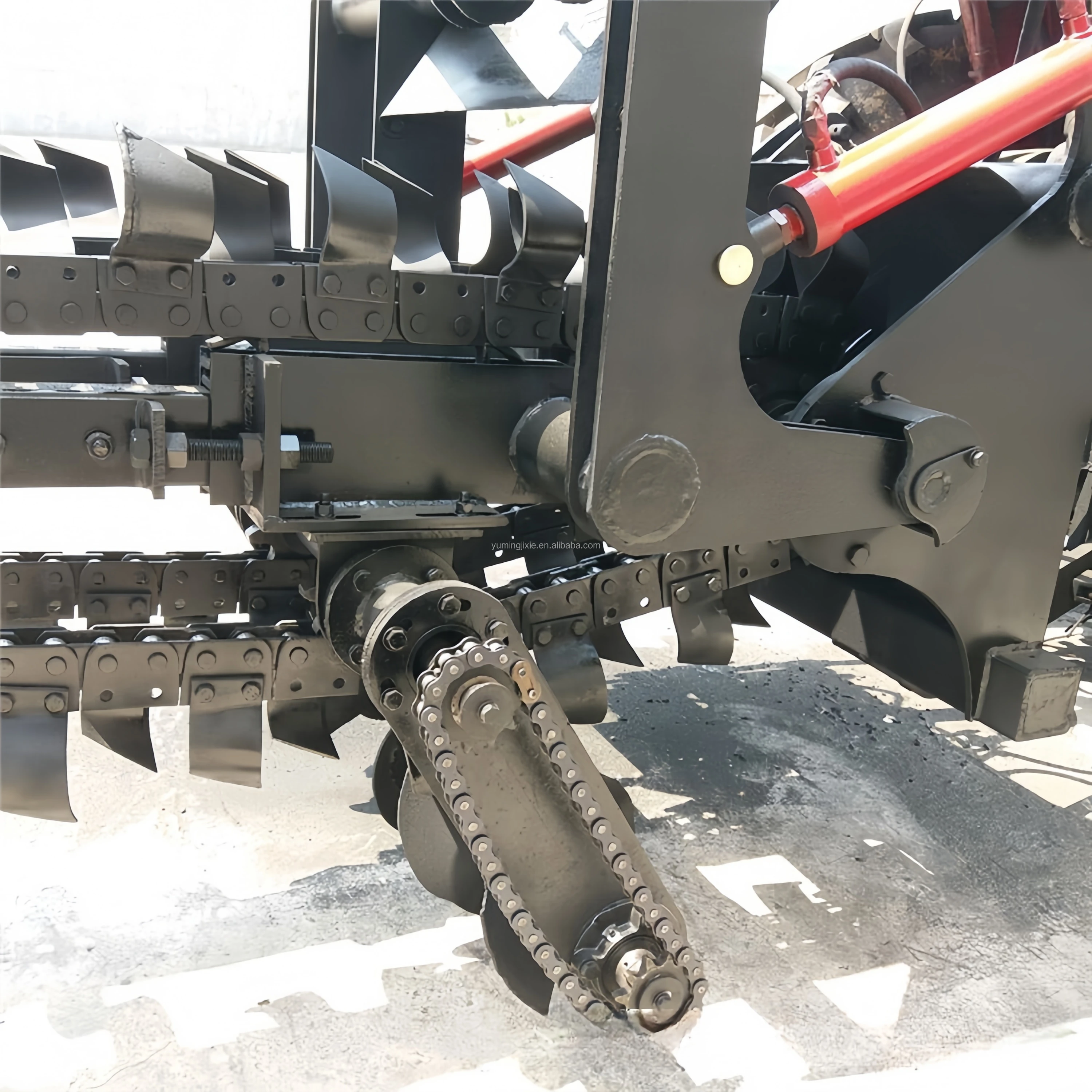 Ditcher Digger Chain Type Trenching Machine 3 Point Hitch Tractor ...