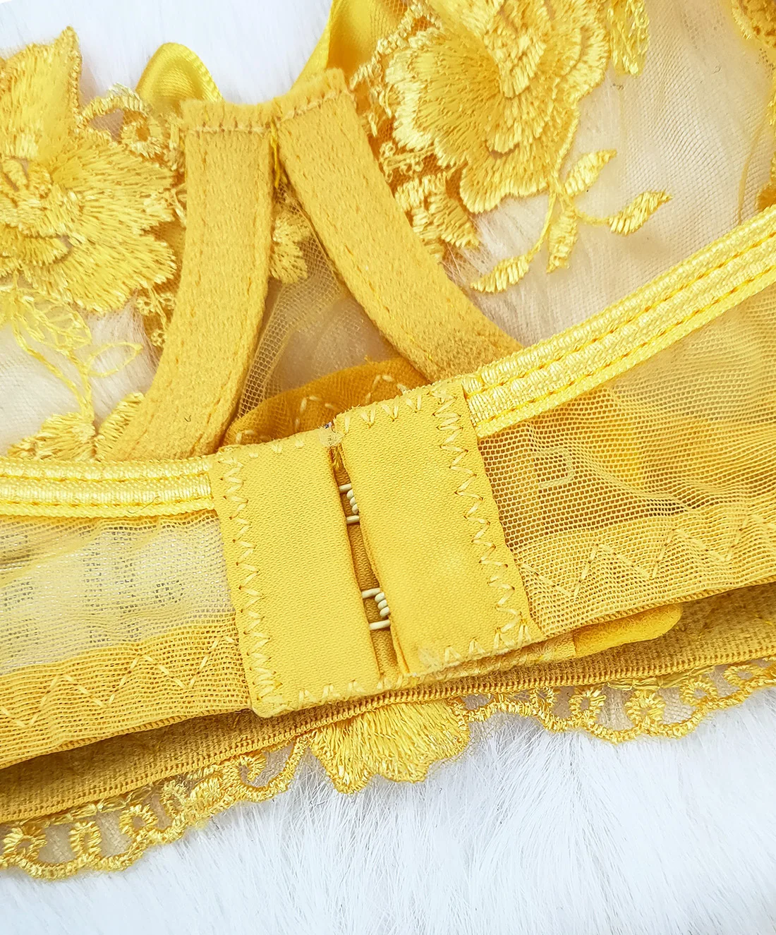 Beautiful Fancy Garter Sheer Lingerie Erotic For Women Underwire