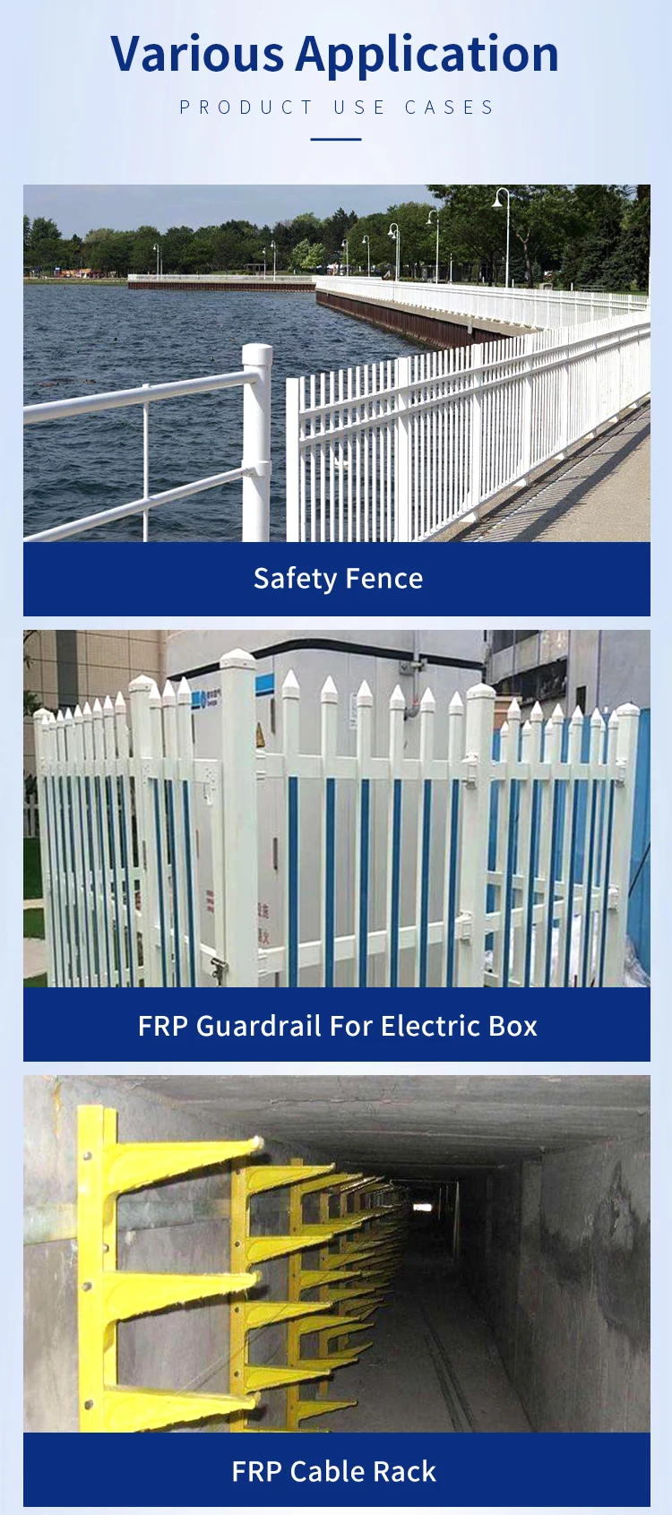 Easy To Install Frp Handrails Fiberglass Handrail Fittings - Buy Frp ...