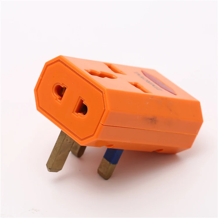 Orange Color Conversion Plug With British Standard Plug,Universal Multi ...