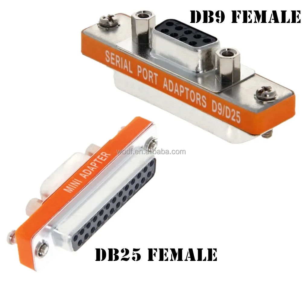 DB9 Female to DB25 Male Low Profile at Serial Adapter,DB9 Adapters ...