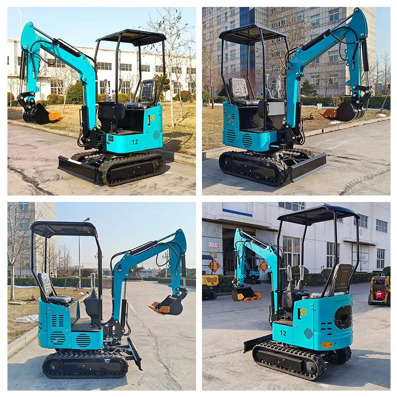 1 Ton Micro Excavator Ce Epa 360 Degree Rotation Mini Excavator - Buy ...