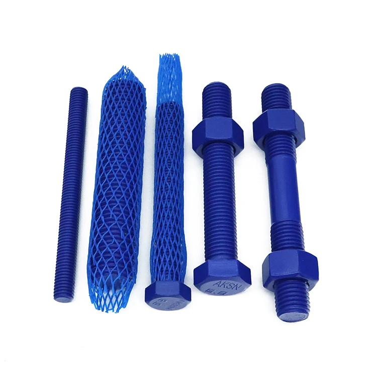 Blue XYLAN coated bolt, highly corrosion-resistant| Alibaba.com