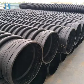 Large Diameter Krah Pipe High Quality Corrugated Double Wall For ...