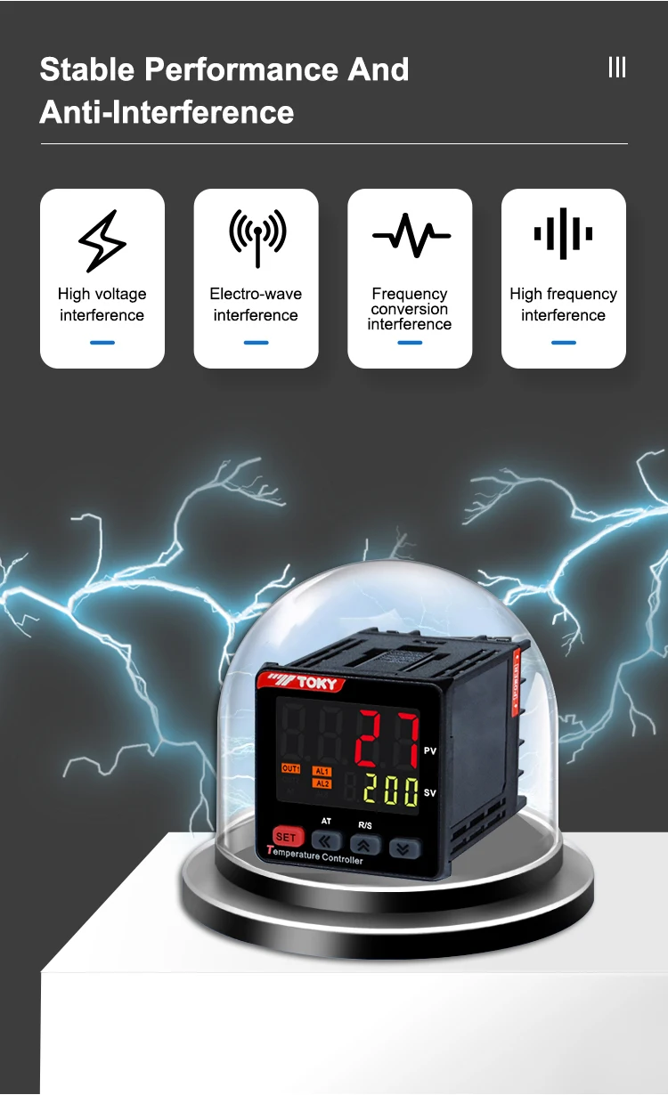 Digital Temperature Indicator Ssr Output Industrial Digital Temperature ...
