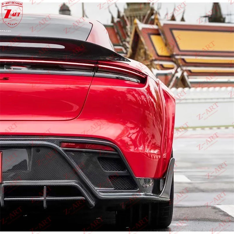 Z-ART Taycan Wide Tuning Body Kit for All New Taycan Carbon Fiber ...