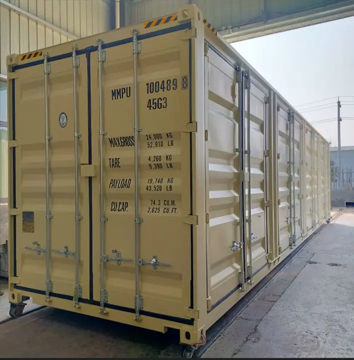 40ft Brand new High Cube open Side door bulk containers and container ...