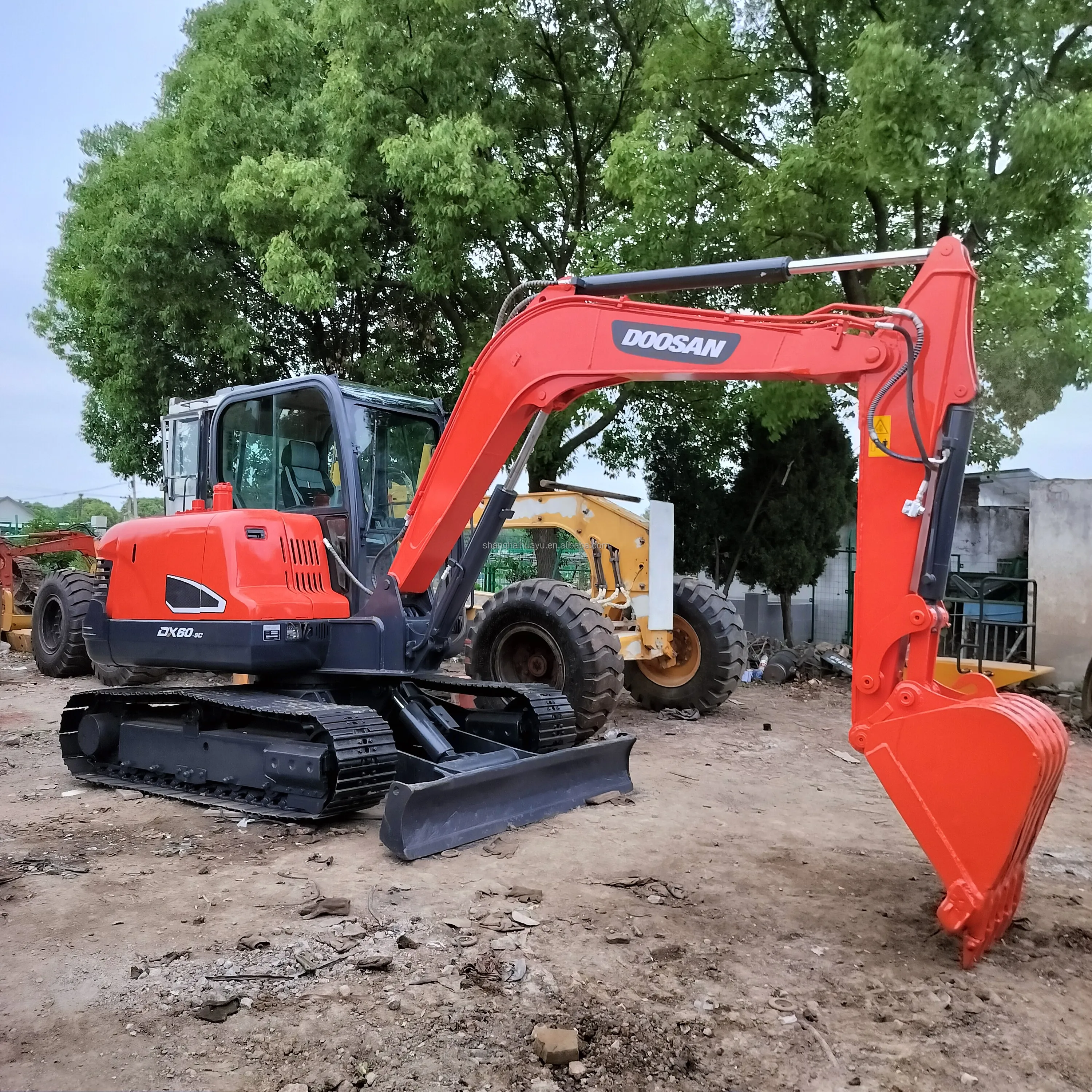 Used Doosan DX60 Mini Excavator Cummins Engine 6ton 2022 Model ...