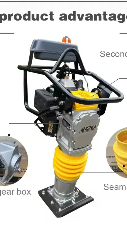 Gasoline Jumping Jack Electric Aluminum Tamping Rammer Support ...