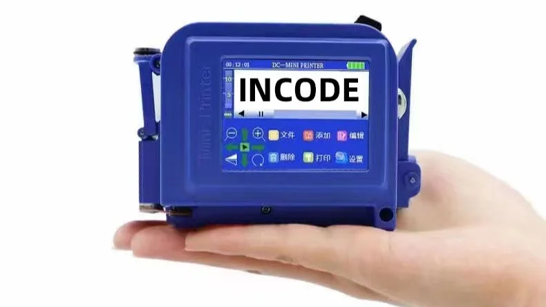 Incode Mini Thermal 12.7mm Handheld Inkjet Printer 600dpi Expiry Date ...