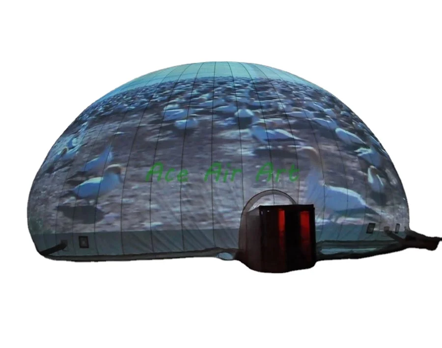 Portable Outdoor Pop-Up Planetarium Inflatable Projection Air Dome Tent ...