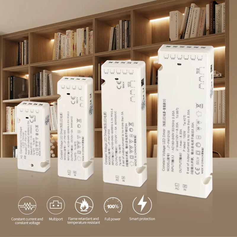 Zhongshan 12v 24v 100w Dimmable Led Driver Cabinet Led Switching Power ...