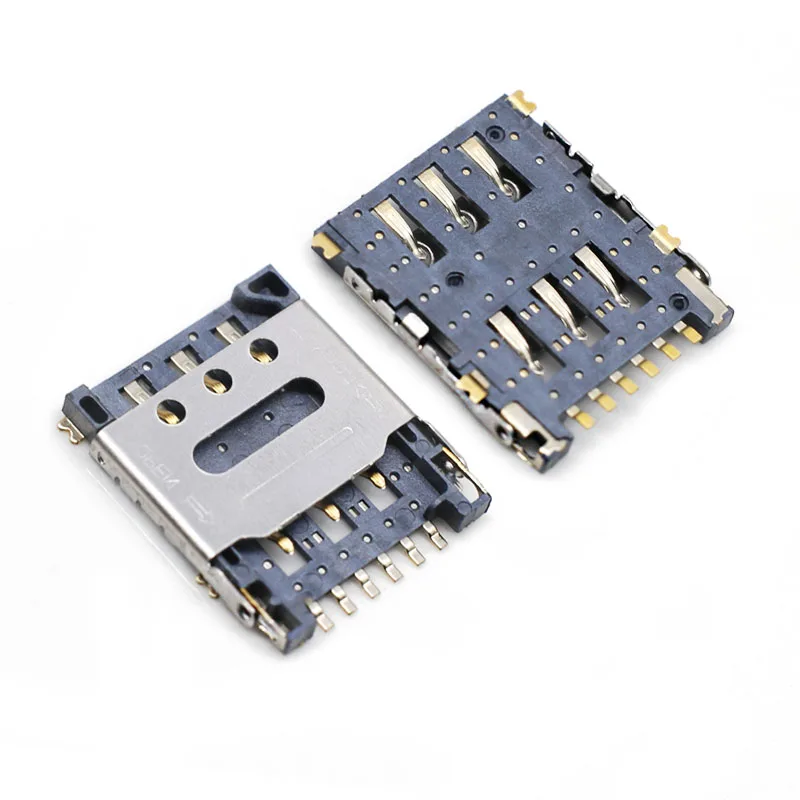 Cost-effective The Nano sim 6Pin connector nano sim card Card Lift the ...