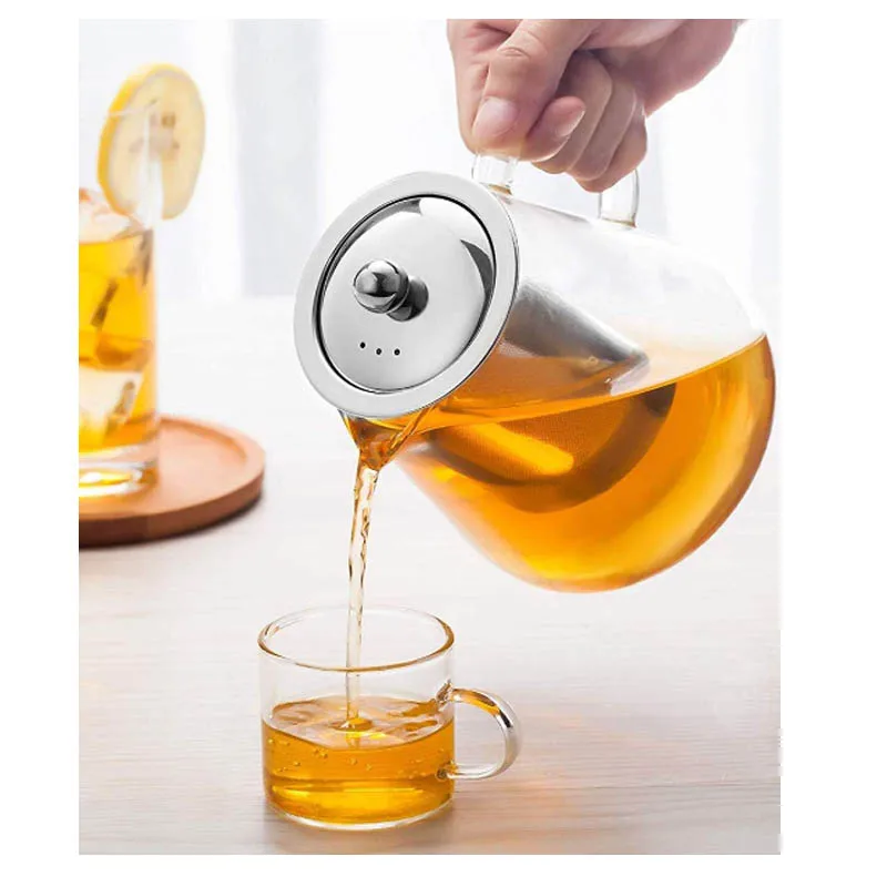 Microcrystalline Glass Kettle Transparent Glass Kettle Teapot Wholesale ...