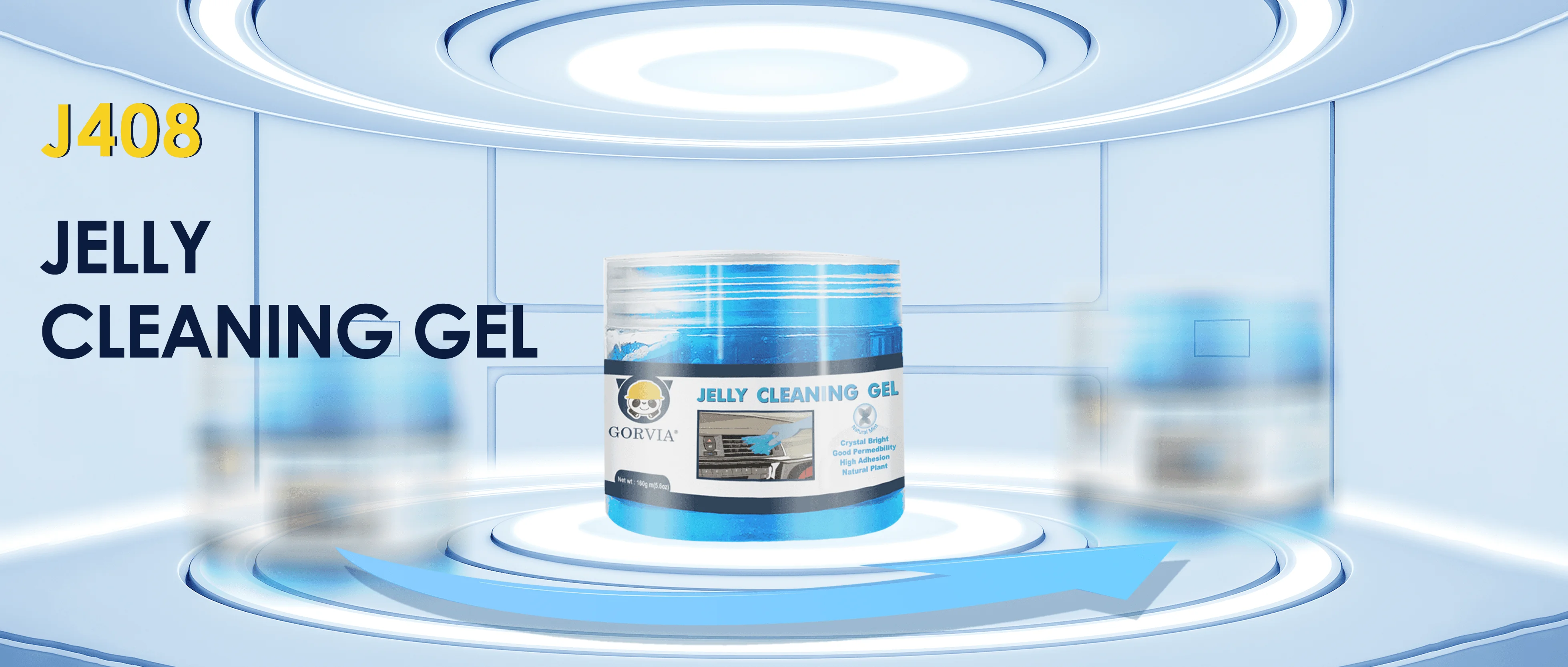 Gorvia Super Cleaning Glue Gel Jelly Slime Mud For Car Computer Jelly Cleaning Gel - Buy Car ...