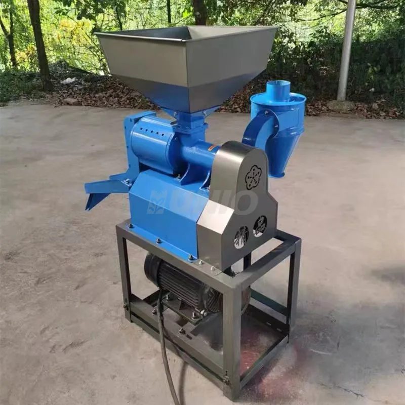 Commercial Rice Huller with diesel Engine. Free Stones&paddy Stalk ...