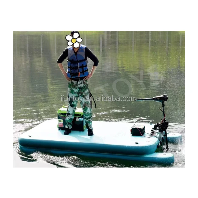 Inflatable Pontoon Boat - Luxury Prefab Floating House