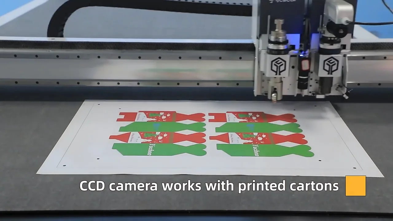 Yuchen Cnc Die Automatic Knife Paper Cardboard Digital Flatbed Die Cut ...