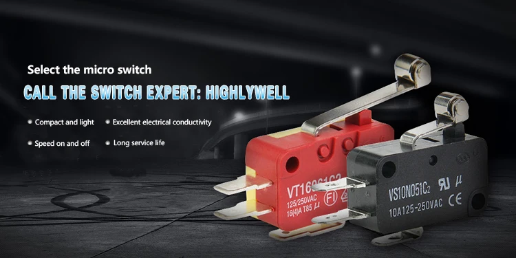 Taiwan Brand Highly Precision Micro Switch Ip67 Waterproof Micro Switch ...