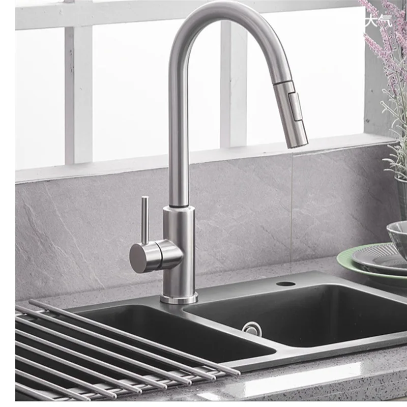 Removable Kitchen Faucet Pull Down Black Pull Out Manufacturer Kitchen ...