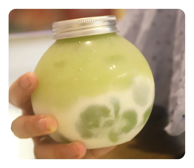 Wholesale Spherical Reusable Transparent Plastic Bottle Food Grade PET ...