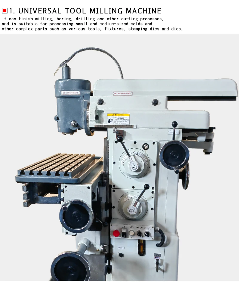 Universal Vertical Cnc Milling Machine X8126a - Buy X8126a Cnc Milling ...