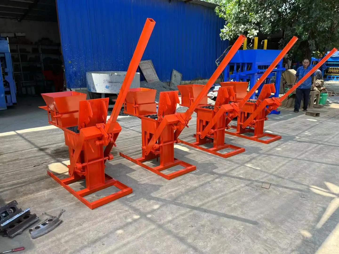 QMR2-40 Eco Brava Interlocking Manual Brick Machine Price 2024 Newest ...