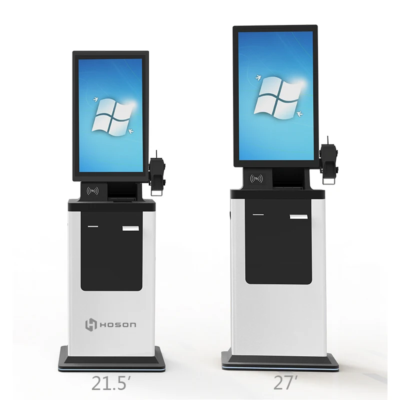 21.5 Inch RFID Hotel Self Check-in Terminal - Self Service Kiosk