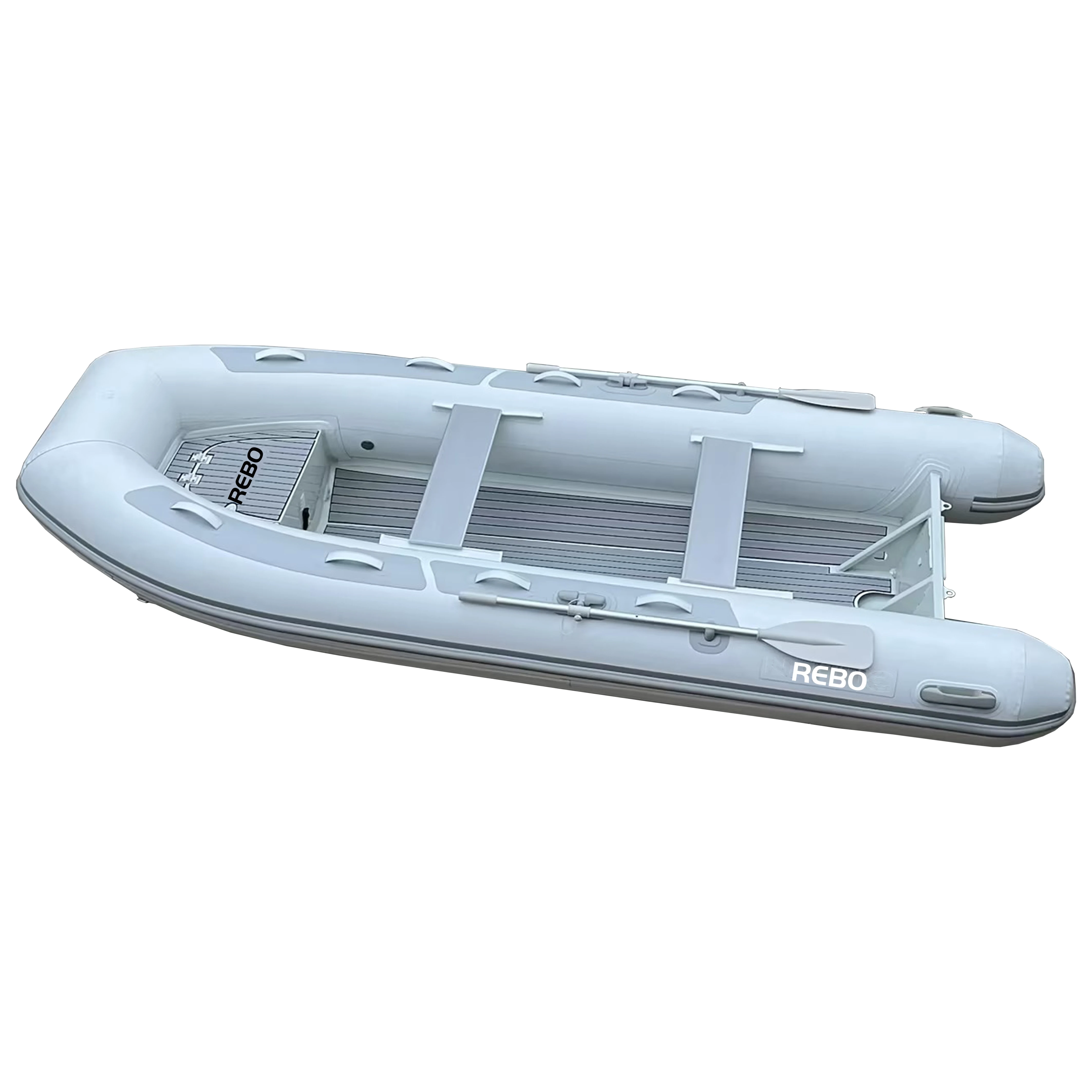 Aluminum RIB 13ft Hypalon/PVC Aluminum Hull Rhib Inflatable Boat for ...