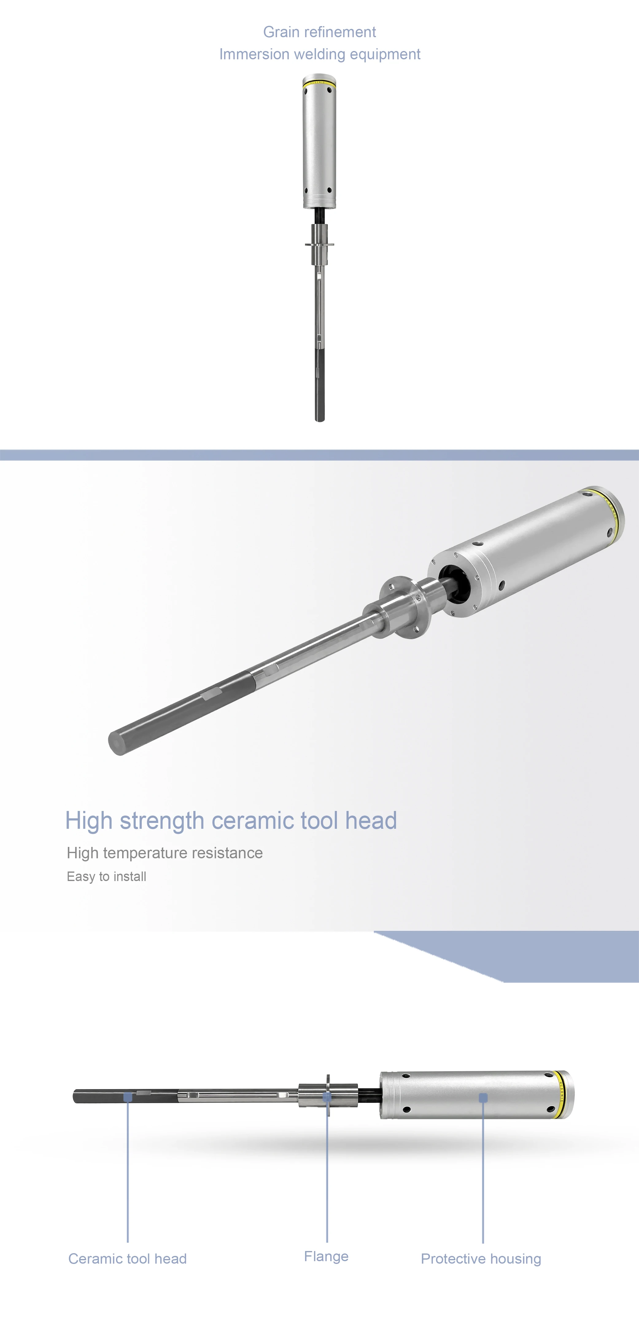 Ultrasonic Metal Grain Refinement Ultrasonic Metal Melt Treatment ...