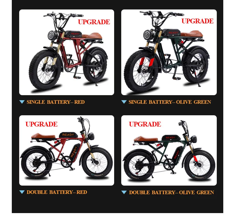 Cheapest Super73 Dual Motor Ebike - 1000W Fat Tire Power