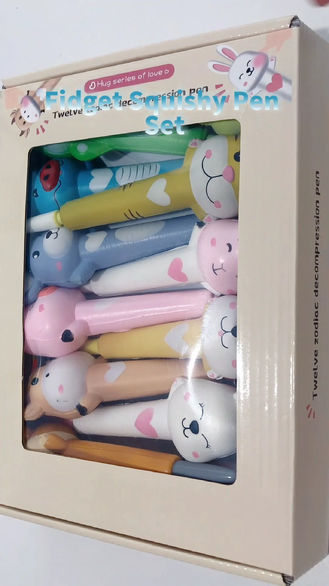 Tt181 Wholesale Custom Cute Squishy Fidget Pen Toys For Students Kids ...