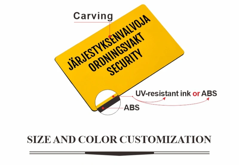 Abs Laser Carving Magnet Label Loads Isolated Circuit Tested Label ...