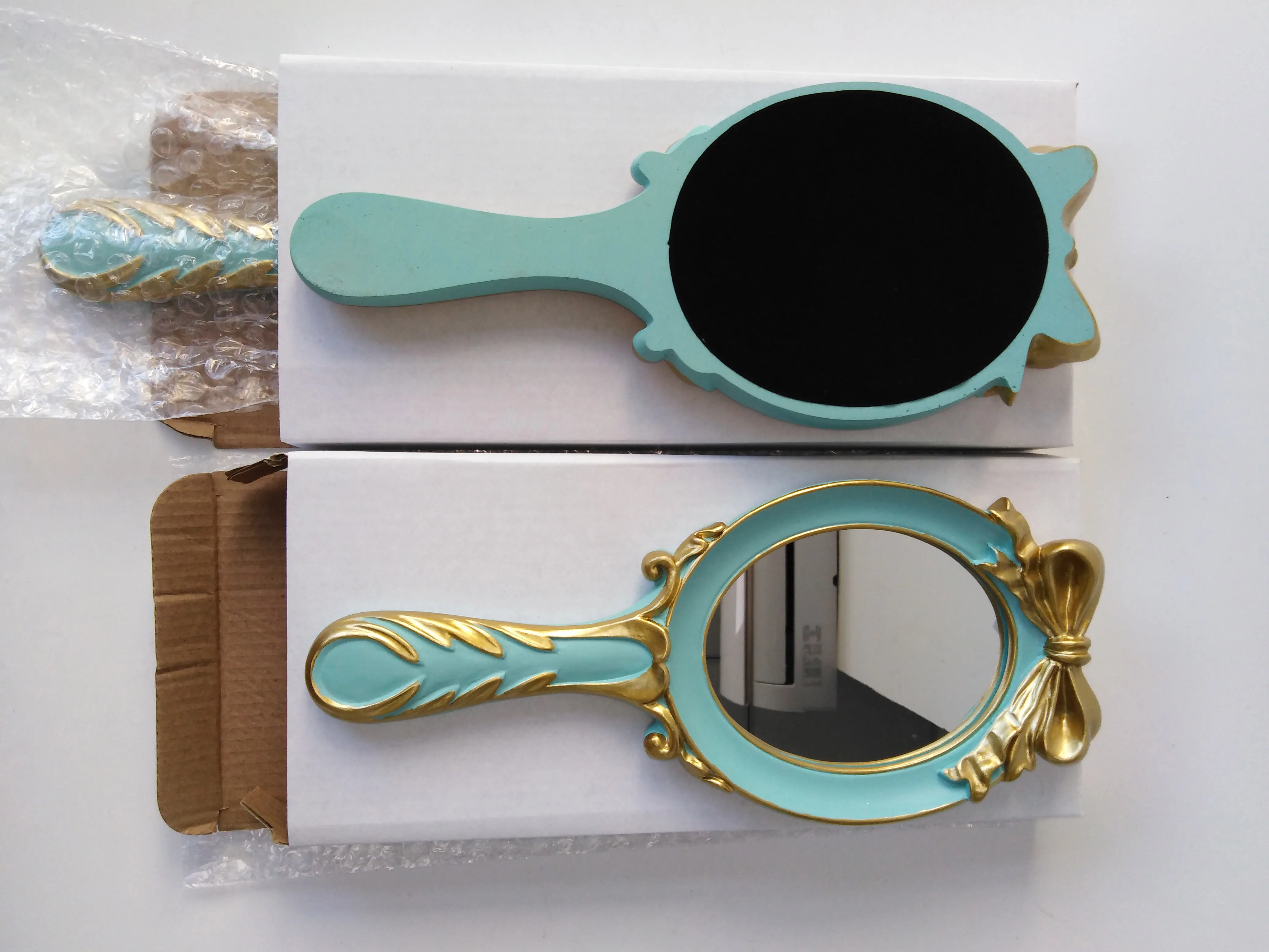 Girls Vintage Style Mini Vanity Hand Held Mirror - Buy Girls Vintage ...