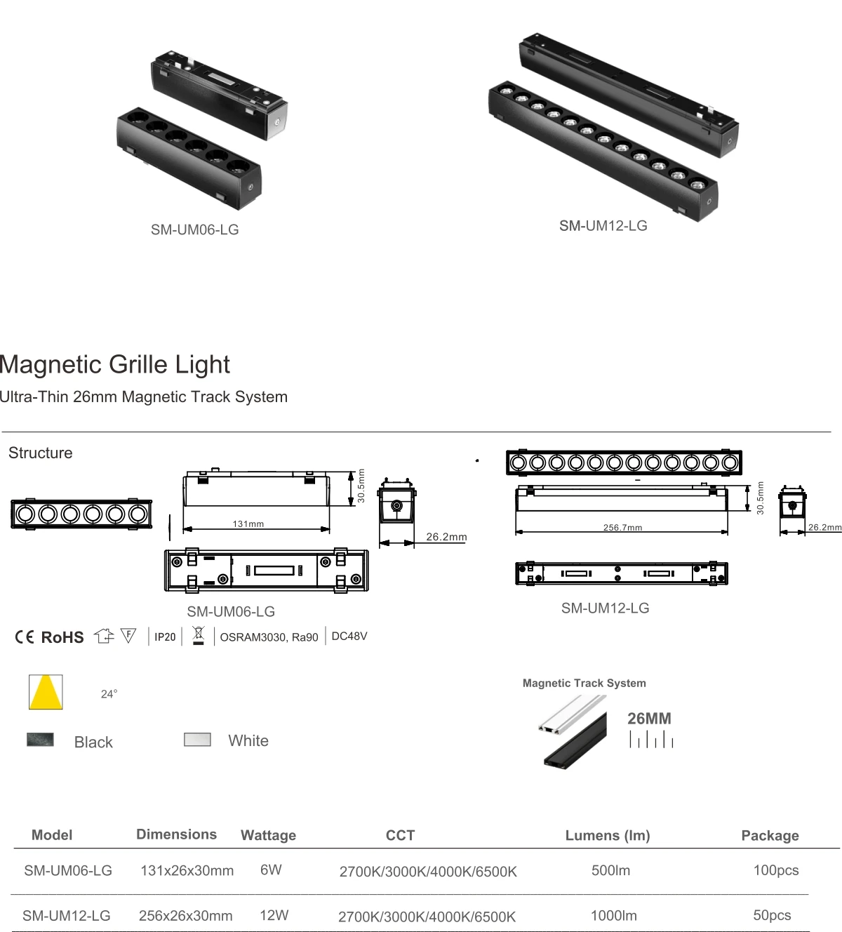 Tuya Wifi Dali Dimmable Single Color Brightness Dimming Wholesale ...